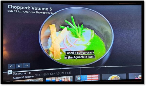 Food Network “Chopped”, Salty Fingers “Secret Ingredient” - Flavour Fields