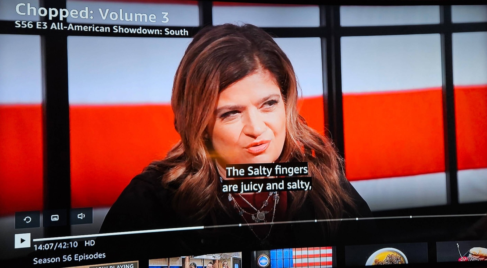 Food Network “Chopped”, Salty Fingers “Secret Ingredient” - Flavour Fields